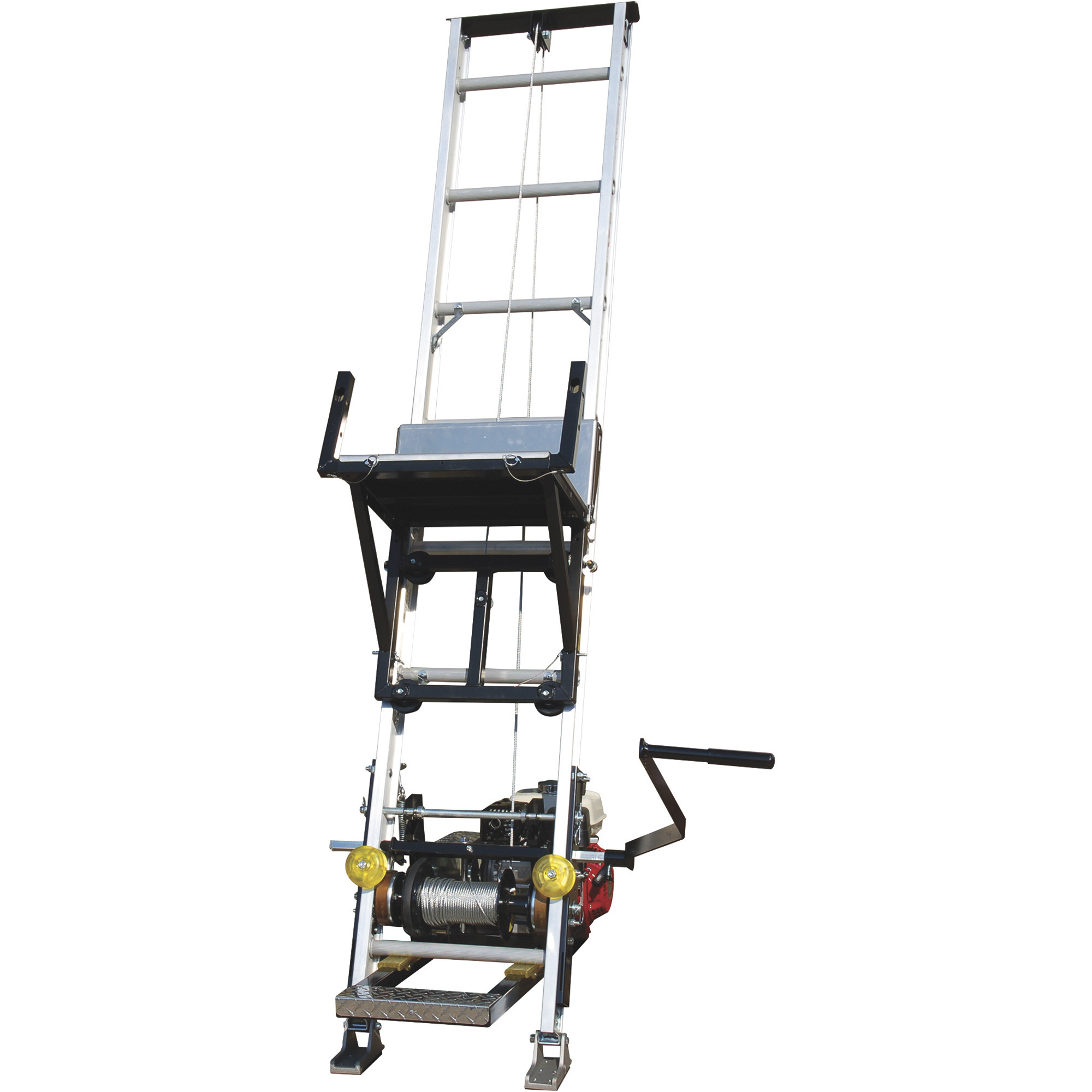 Genie Super Hoist CO2 Powered Material Lift — 12ft.5 1/2in. Lift, 300-Lb. Capacity, Model# GH-3. ...